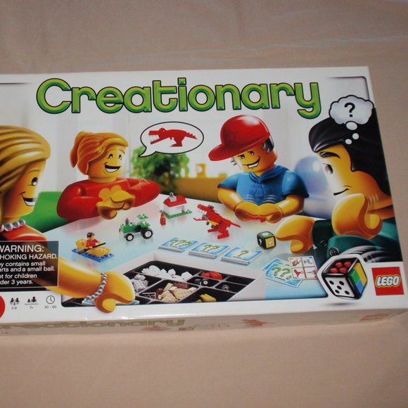 Lego | Toys | Creationary Lego Board Game Preowned Complete 3844 | Poshmark
